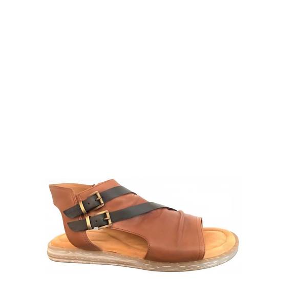 Salvia | Shoes | New Salvia Womens Edy Sandal In Cuoioblack | Poshmark